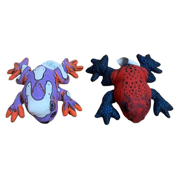 Cloud 9 | Toys | Colorful Frog Plush Toy Amphibian Stuffed Animal Cloud ...